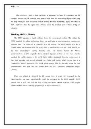 Report on Embedded Based Home security system | DOCX