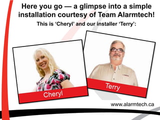 Alarmtech Systems For Life Installs a Home Security System. | PPT