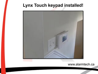 Alarmtech Systems For Life Installs a Home Security System. | PPT