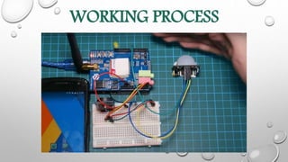 Home security system using iot | PPTX