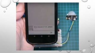 Home security system using iot | PPTX