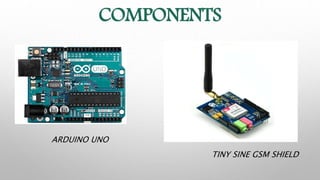 Home security system using iot | PPTX