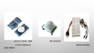 Home security system using iot | PPTX