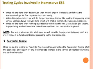 ESB Testing | PPTX | IT and Internet Support | Internet