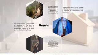 Research on Home sickness of college students | PPTX | Education