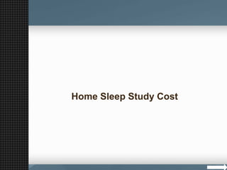 Home sleep study cost | PPT