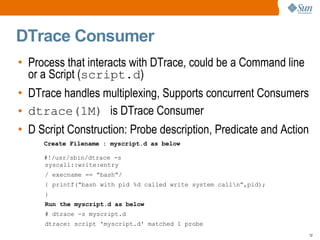 Solaris DTrace, An Introduction | PDF | Operating Systems | Computer Software and Applications