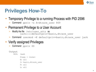 Solaris DTrace, An Introduction | PDF | Operating Systems | Computer Software and Applications