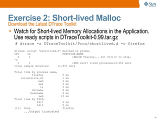 Solaris DTrace, An Introduction | PDF | Operating Systems | Computer Software and Applications