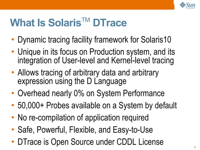 Solaris DTrace, An Introduction | PDF | Operating Systems | Computer ...