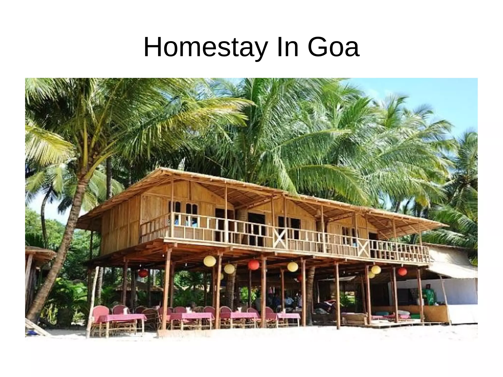 Homestay in goa | ODP