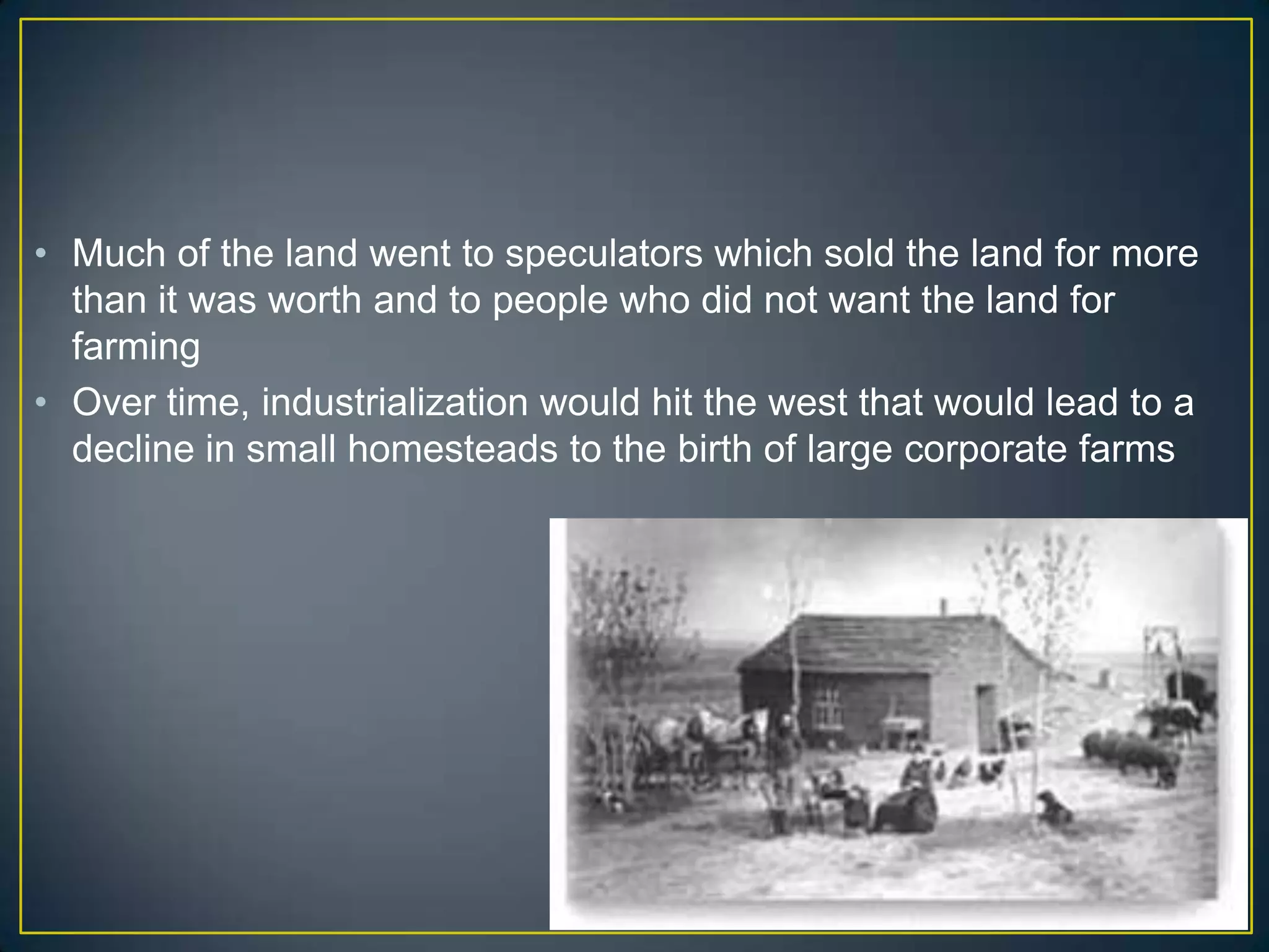 Homestead act | PPTX