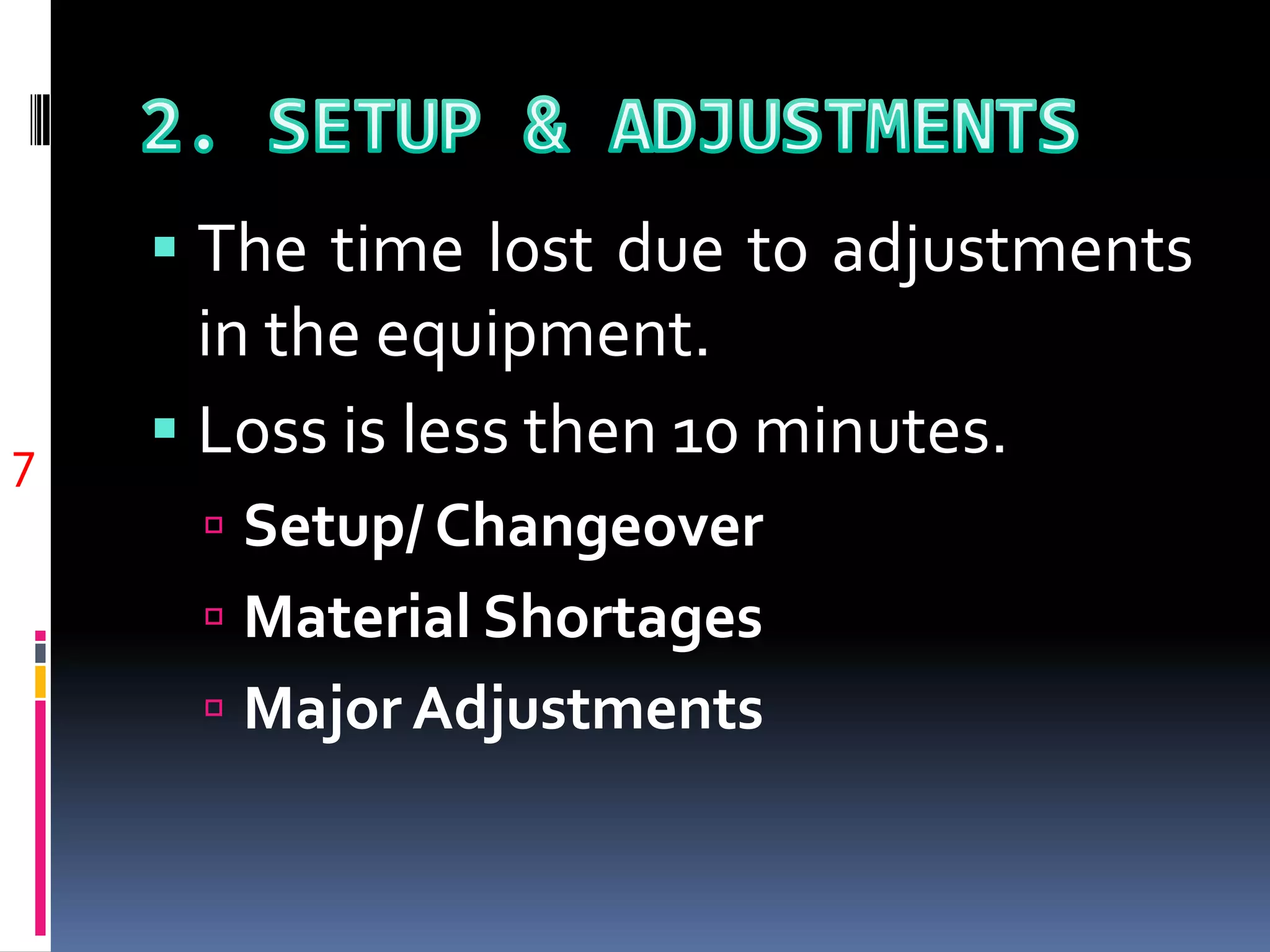 OEE CALCULATION PPT | PDF