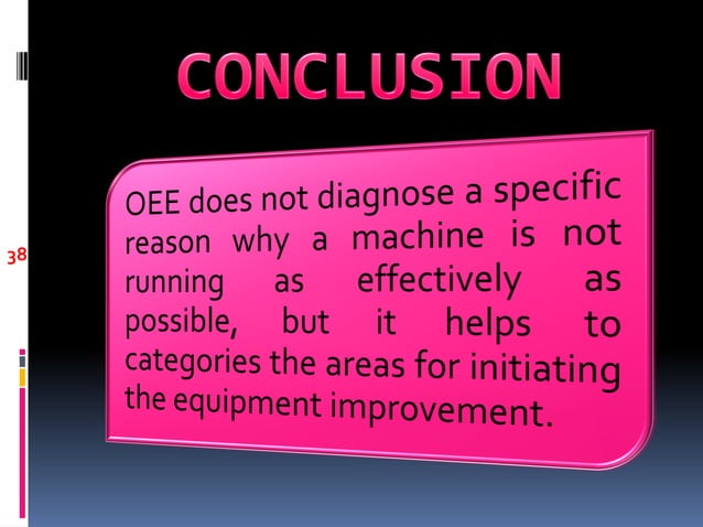 OEE CALCULATION PPT | PDF