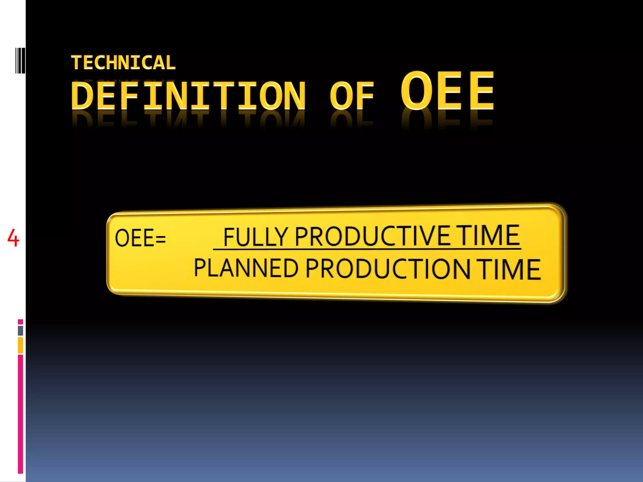 Overall Equipment Effectiveness | PDF