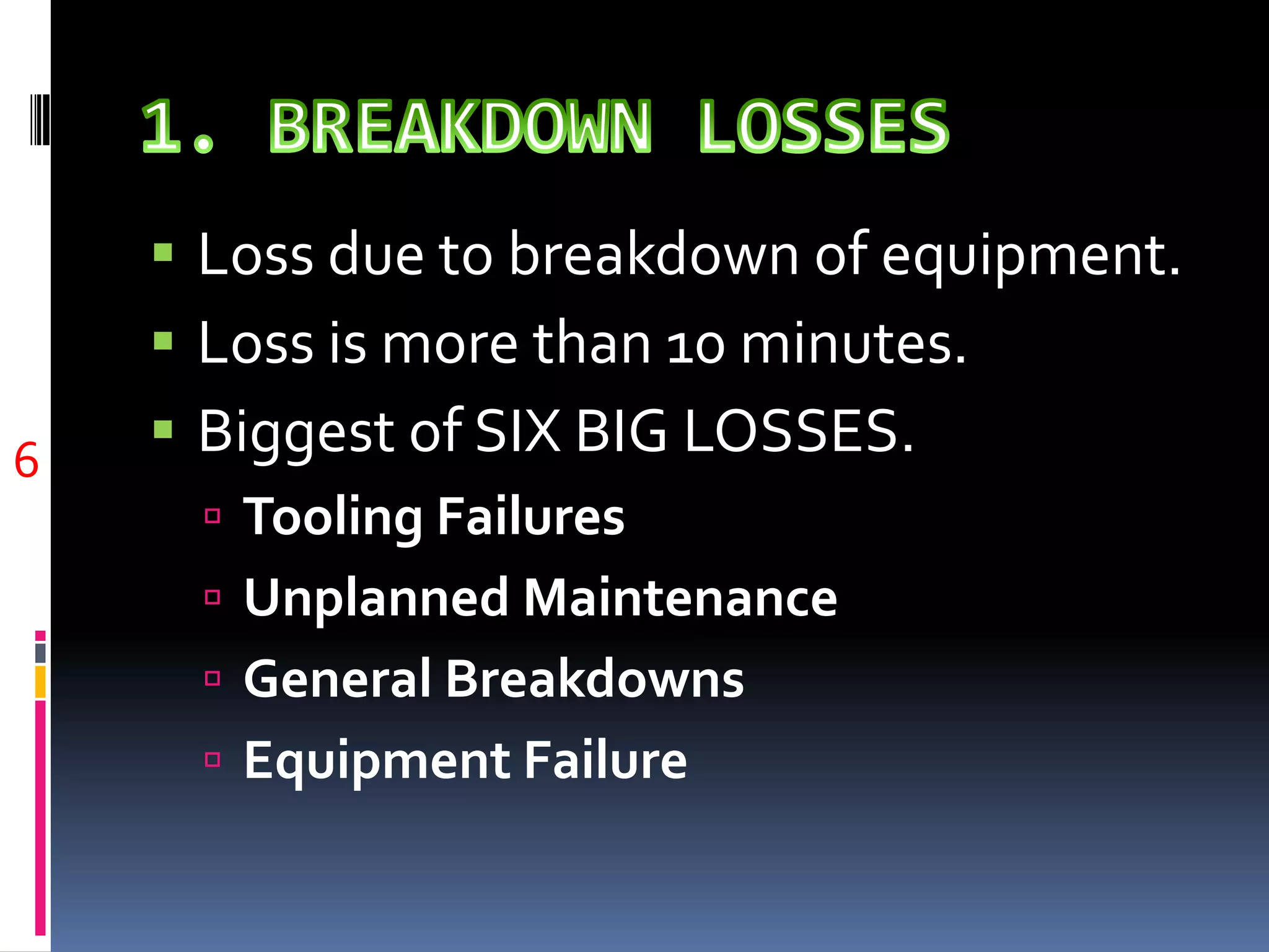 Overall Equipment Effectiveness | PDF