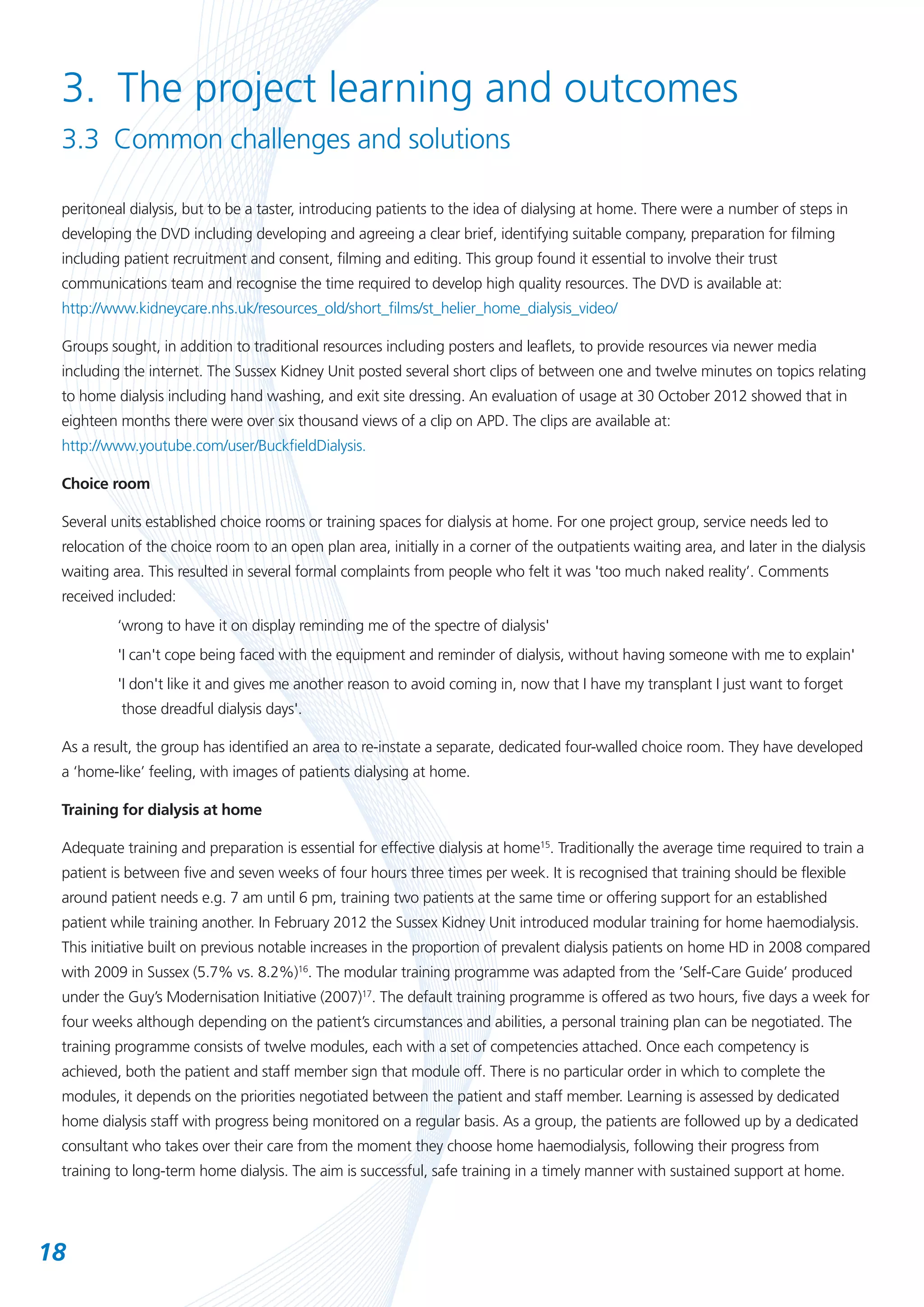 No place like home: Increasing access to home dialysis | PDF ...