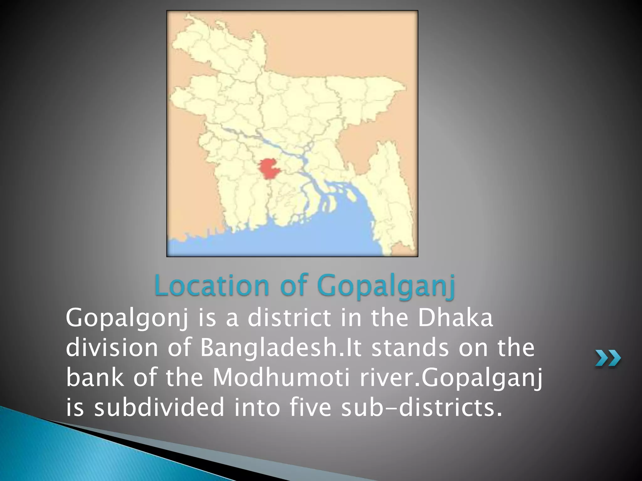 Home Town - Gopalganj | PPTX