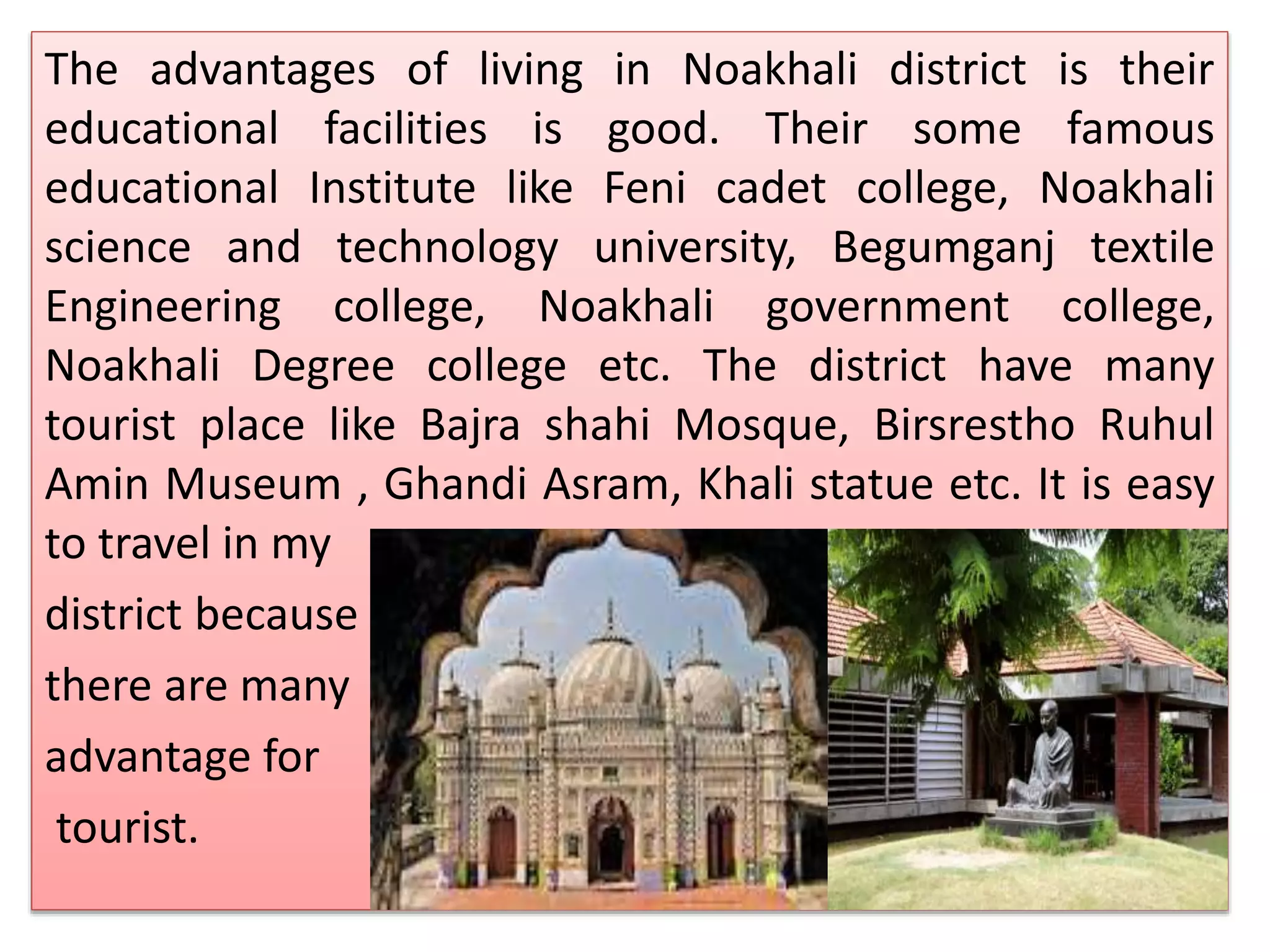 Home Town - Noakhali | PPTX