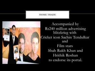 HOME TRADE SCAM BY SANJAY AGGARWAL AND KETAN SETH | PPT