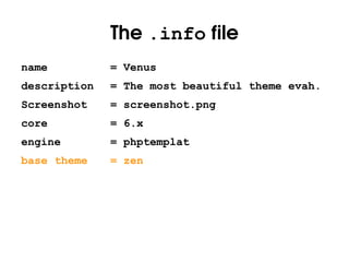 The Themer's Toolkit | PPT