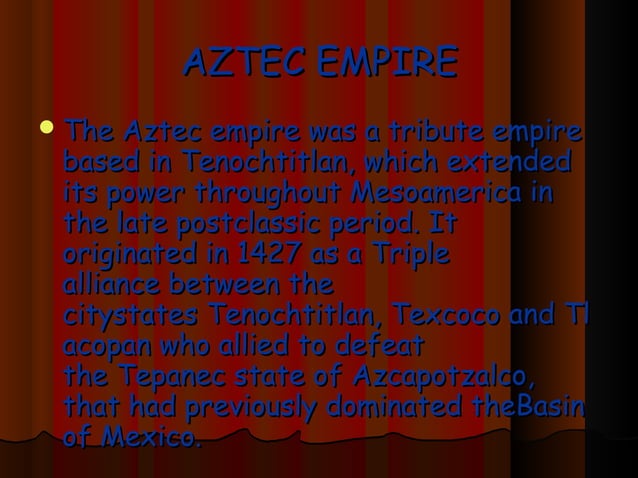 Aztecs: Adrian y Jesus | PPT