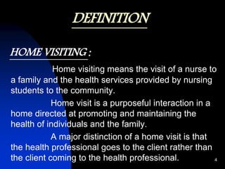 Home visit | PPTX