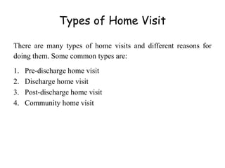 Home visit.pptxdfdfdfdfdfdfdfdfdfdfdfdfdf | PPT