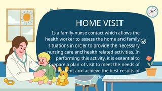 HOME VISIT & BAG TECHNIQUE OF FAMILY CONTACT IN NURSING & MIDWIFERY | PPTX