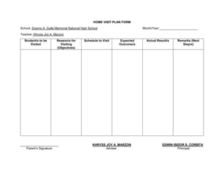 Home Visitation Fom 2.docx