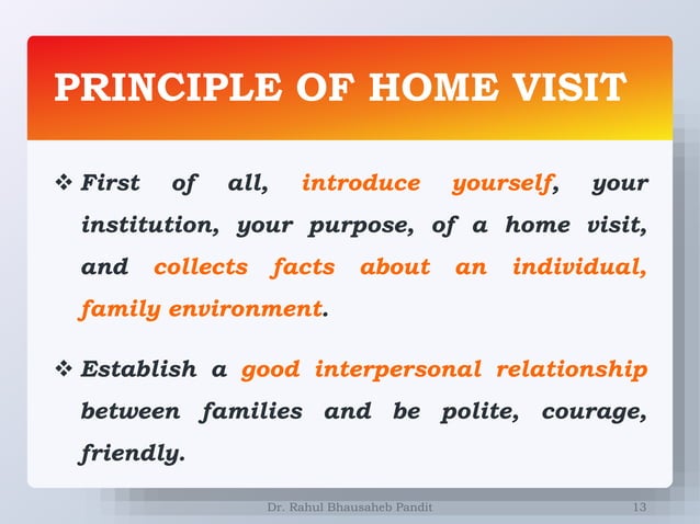 Home visit & bag technique | PPTX | Pharmaceutical Drugs | Medical Health