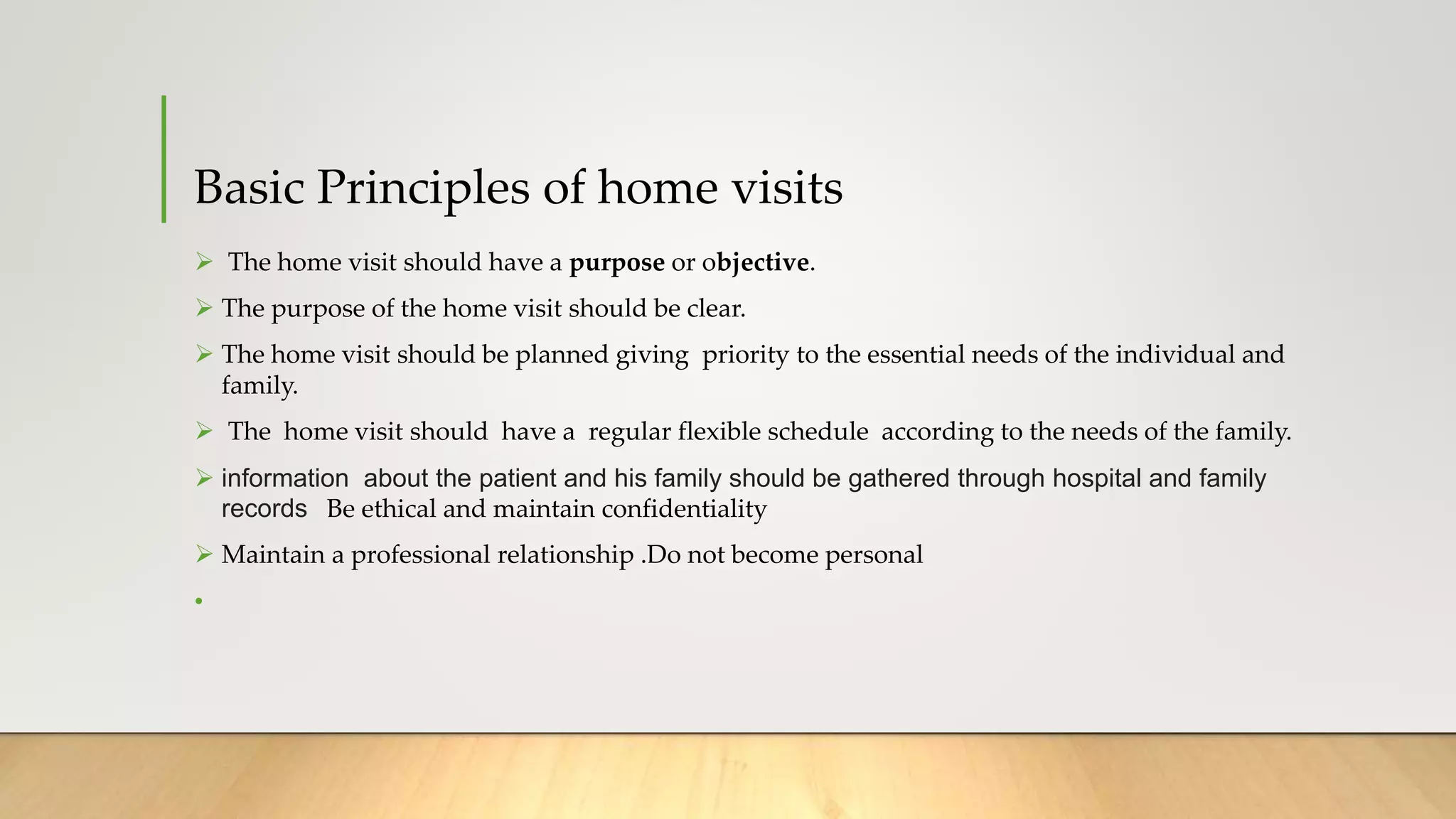 Home visiting | PPTX