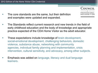 Home visitor revisions | PPTX