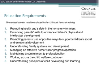 Home visitor revisions | PPTX