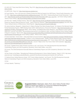 Home Visitors Provide Critical Support to Parents and Children 0-5 ...