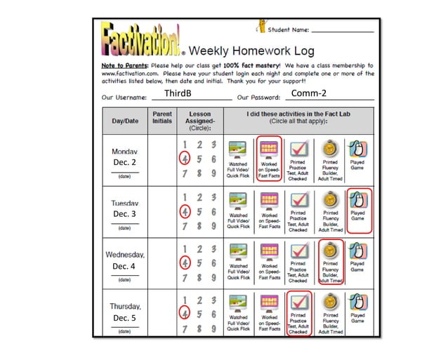 Homework, December 2 | PPT