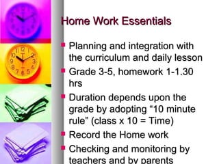 Home work | PPT | Homework and Study | Education