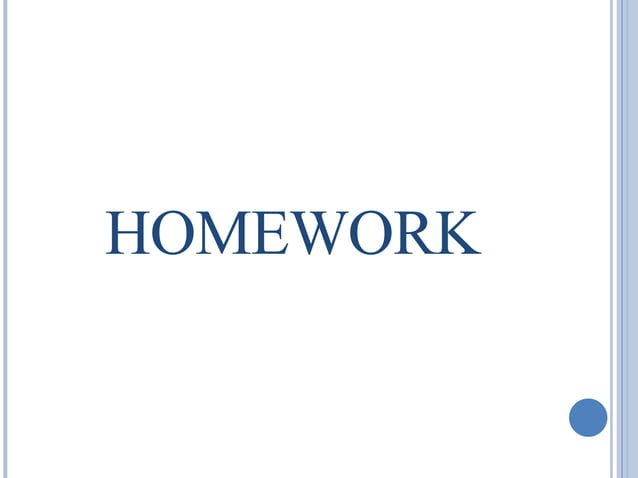 Homework and Practice | PPT