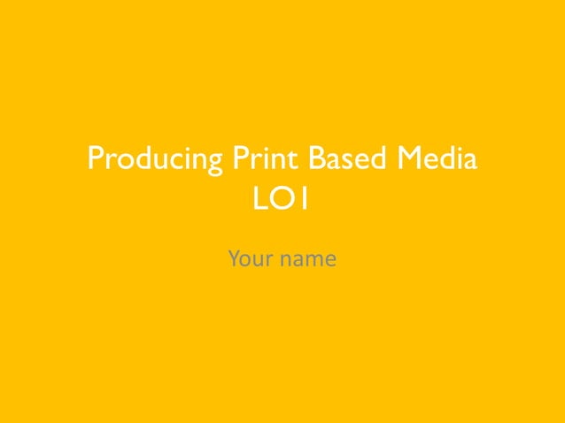 Homework - printing methods | PPTX