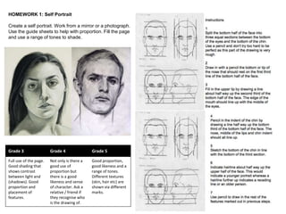 Homework 1 self portrait | PPT