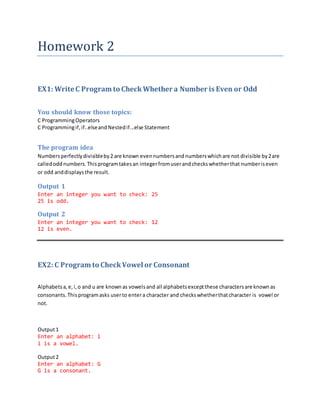 Homework 2 | PDF