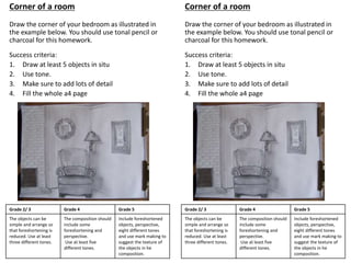 Objects Homework 2 corner_of_a_room | PPTX