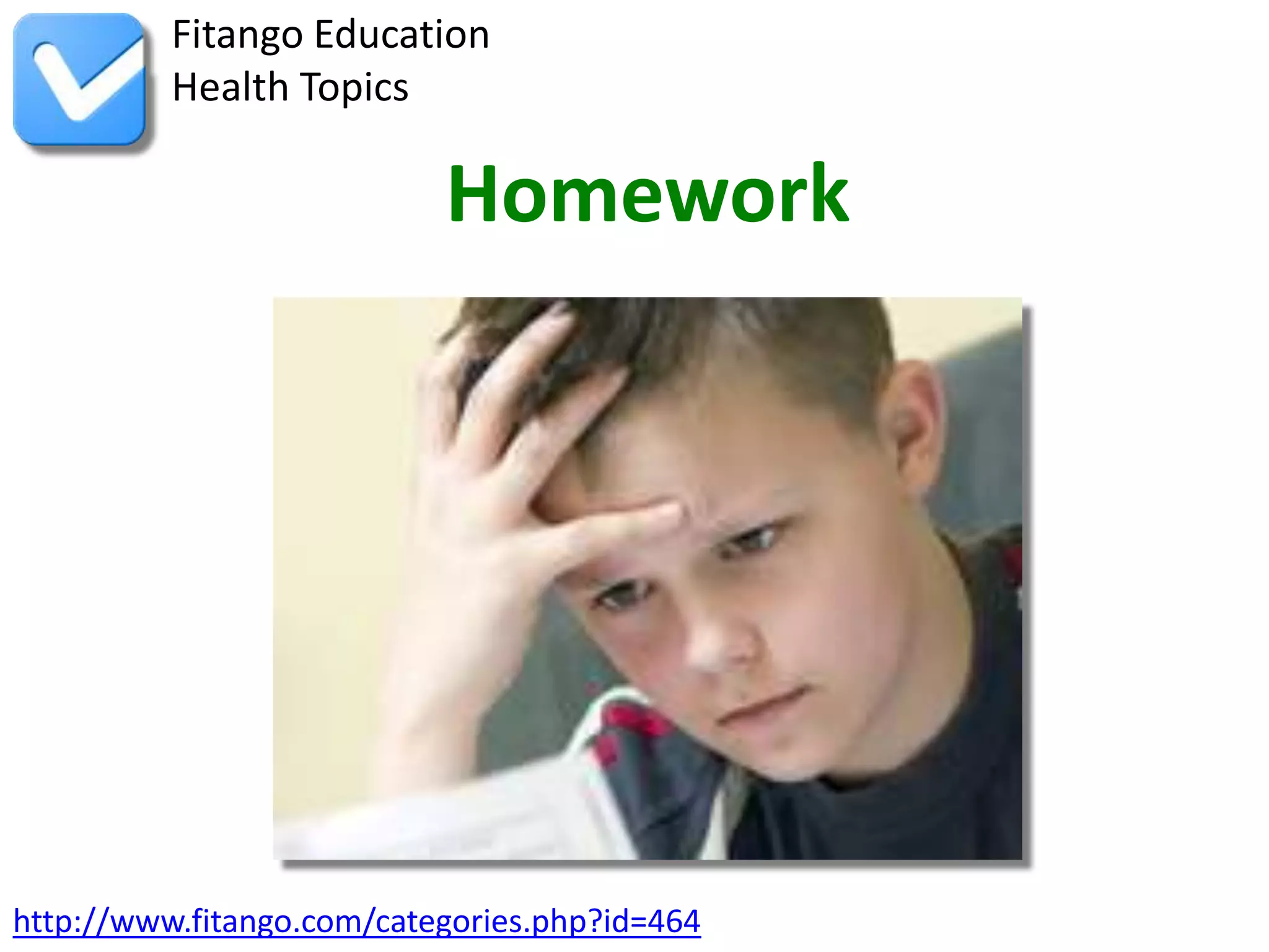 Homework | PPT