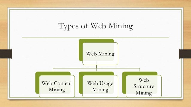 Data, Text and Web Mining