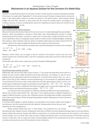 Mechanisms in Aqueous Solution for Corrosion of Metal Alloy | PDF