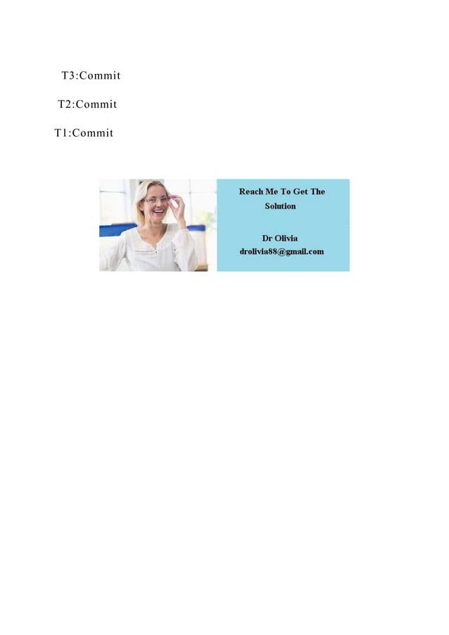 Homework 6 Log Based Recovery Distributed Concurrency Controldocx