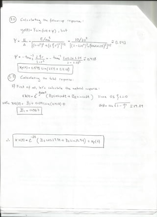 Homework8 - Vibrations of Mechanical Systems | PDF