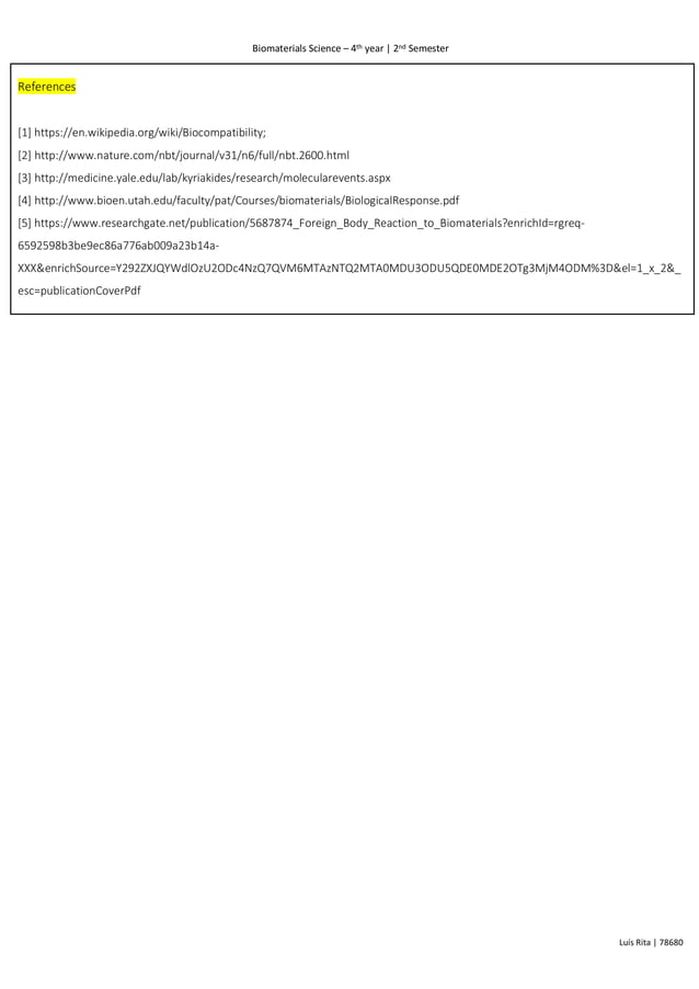 Foreign - Body Reaction | PDF