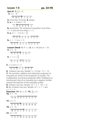 Chapter 1 Homework Answers | DOC