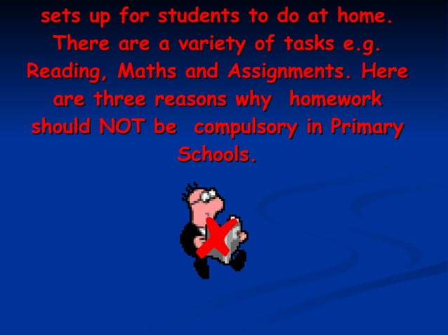 Homework argument.ppt 2 | PPT